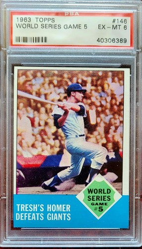 1963 Topps Baseball #146 PSA 6 Yankees LOOK | eBay