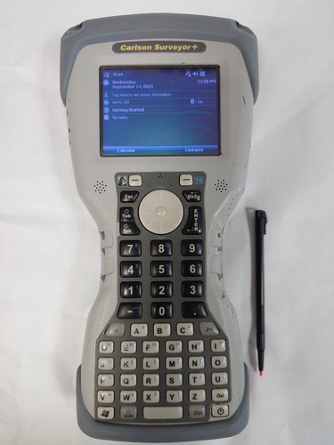 Carlson Surveyor+ Data Collector w/ SurvCE 4.07 Total Station and ...