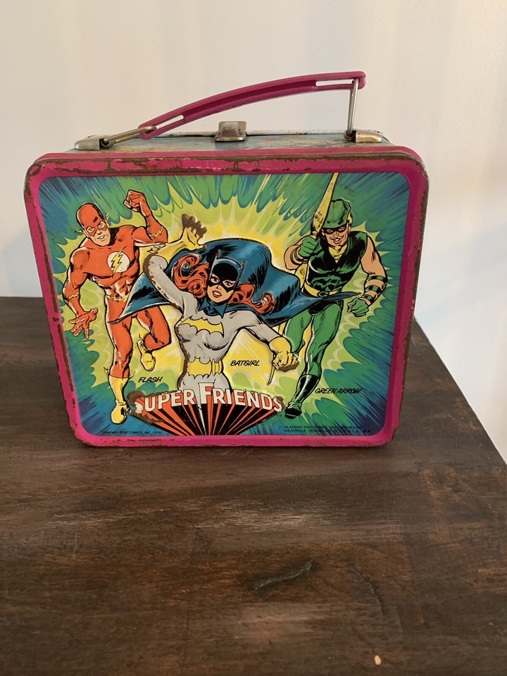 Super Friends 1976 DC Comic Lunch box | eBay