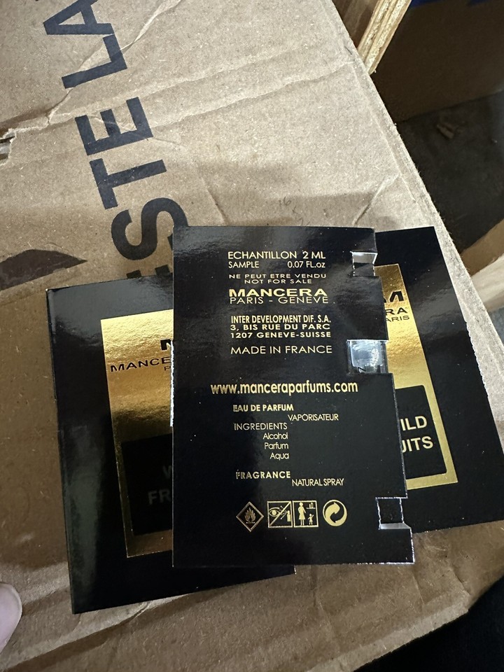 WILD FRUITS EDP MANCERA VIALS KIT TRAVEL PACK | eBay