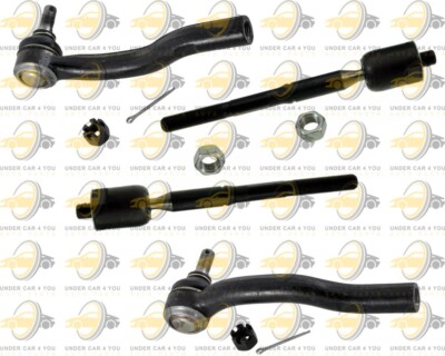 4 Pcs Suspension Inner Outer Tie Rods For Lexus ES300 3.0L ES330 3.3L ...