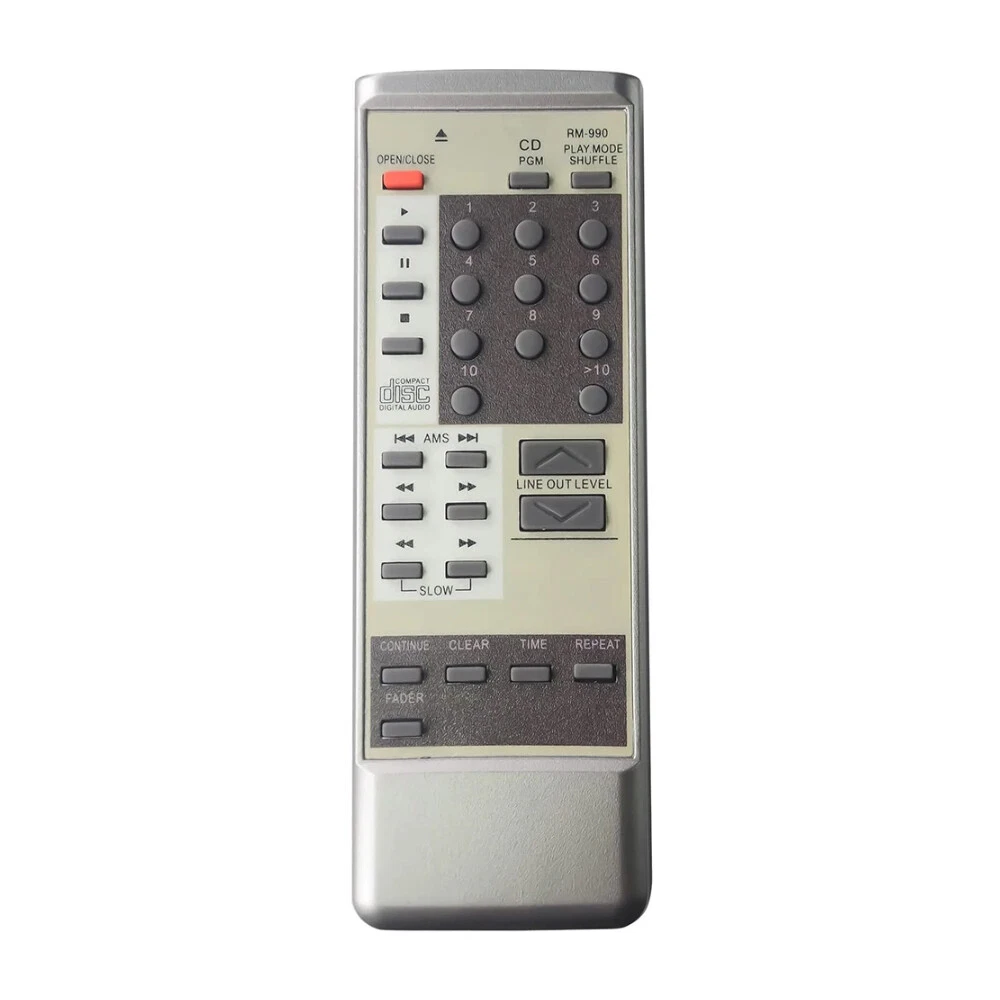 New RM-990 For Sony Hi-Fi CD Player Remote Control CDP-CX355 CDP-CX445 ...