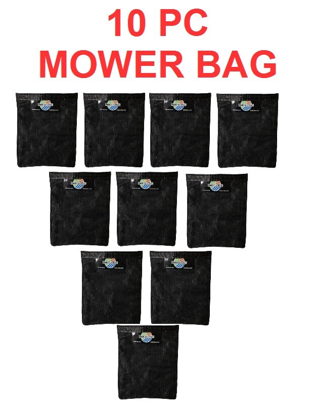 Mesh Lawn Mower Debris Litter Waste Trash Garbage Bag Walk Lawn Mower ...