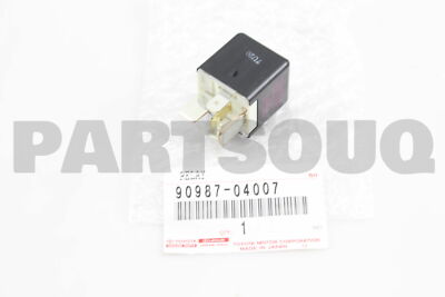 9098704007 Genuine Toyota RELAY ASSY (FOR HEATER BLOWER MOTOR) 90987 ...