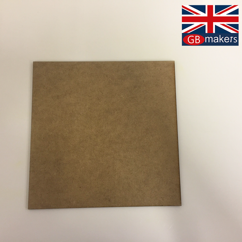 MDF Square 10cm 20cm 30cm 40cm 50cm 3mm 6mm Wooden | eBay UK