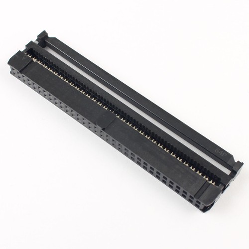 1Pcs Black 2.54mm Pitch 2x32 Pin 64 Pin IDC Female Header Cable ...