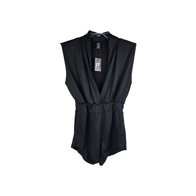 Red Fox Brand Woman Jumper Black Sleeveless Size 2XL | eBay