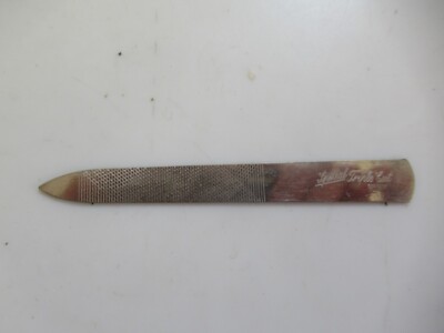 Vintage 1960s Special Triple Cut Metal Nail File 3 1/2" Long GERMANY | eBay