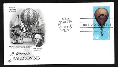#2032 20c Civil War Balloon Intrepid - ArtCraft FDC Albuquerque, NM | eBay