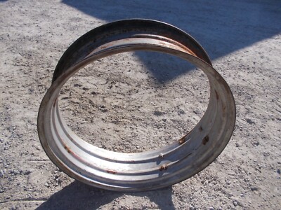 Farmall 400 450 460 350 IH tractor 12" x 38" rear double bevel rim to ...