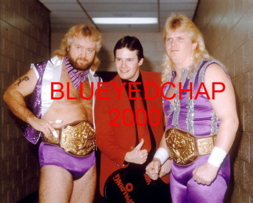 MIDNIGHT EXPRESS DENNIS CONDREY-JIM CORNETTE & BOBBY EATON 8 X10 WRESTLNG PHOTO | eBay
