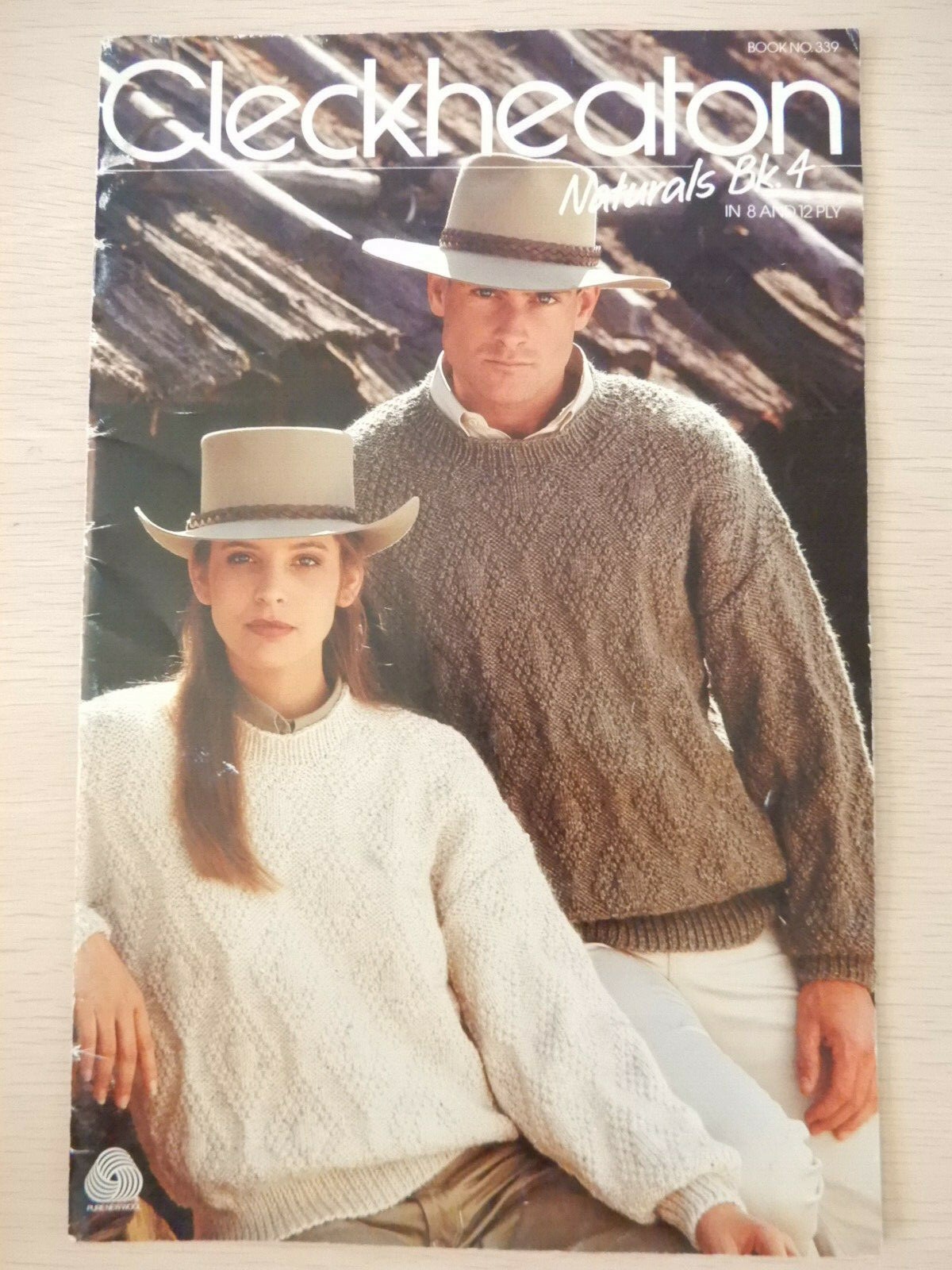 CLECKHEATON KNITTING PATTERN BOOK # 339 - NATURALS BOOK 4 for sale ...