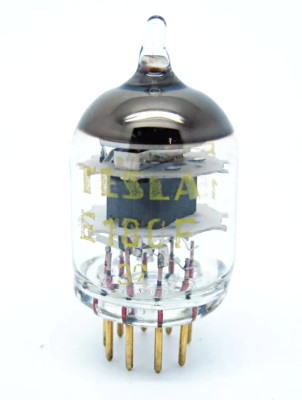 E180F Tesla Vacuum Pentode Tube Gold Plated Pin 6J9P 6688 CV3998 CV6189 ...