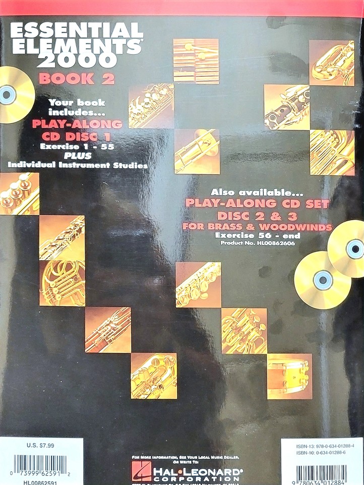 Essential Elements For Band Bb Clarinet Book 2 | eBay