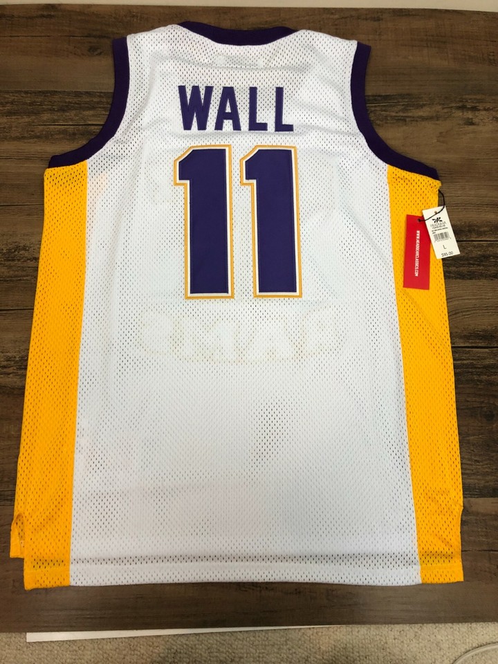 John Wall Holy Rams High School Basketball Jersey Authentic by Headgear ...