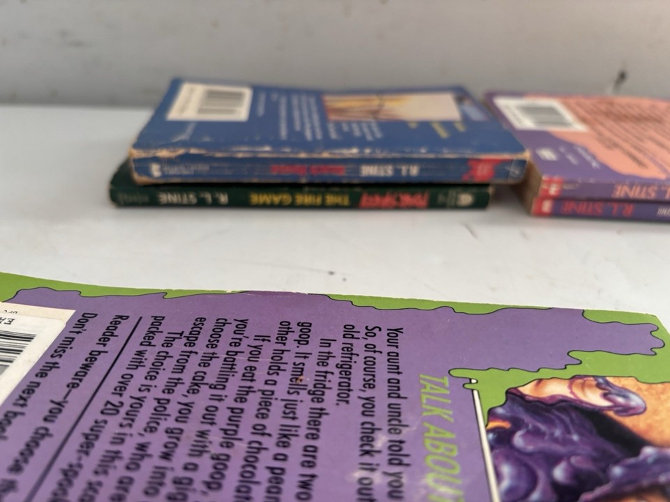 Lot Of 10 Goosebumps & 2 Miscellaneous Rl Stein Books. See Description ...