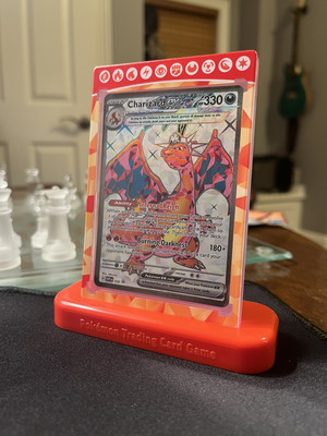 Pokemon Charizard EX Ultra Pro Magnetic CARD PROTECTOR CASE w/DISPLAY ...