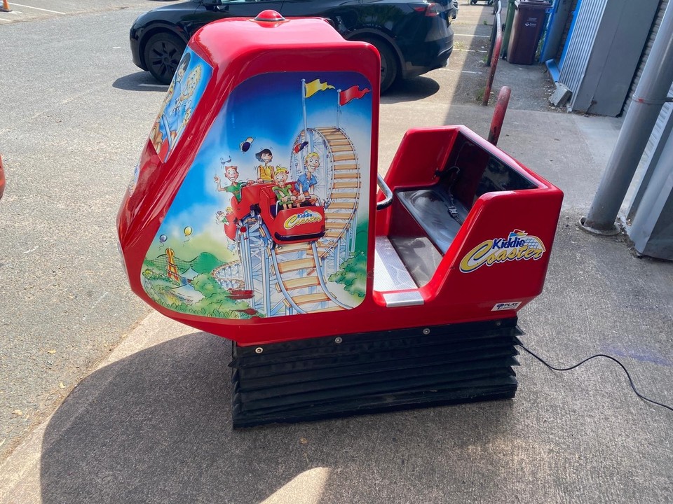 Roller Coaster Kiddie Ride Arcade Machine - PROJECT - Part Working ...