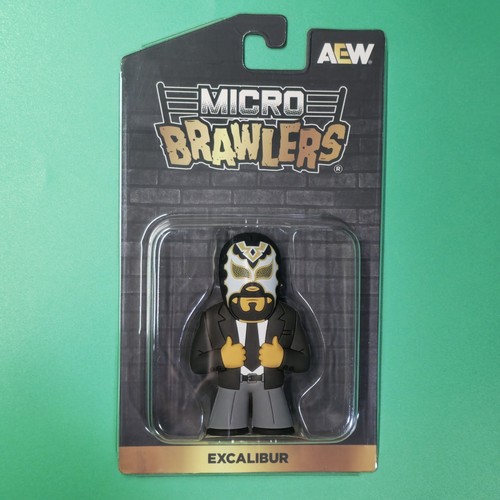 Excalibur Micro Brawler Figure All Elite Pro Wrestling Crate Exclusive ...