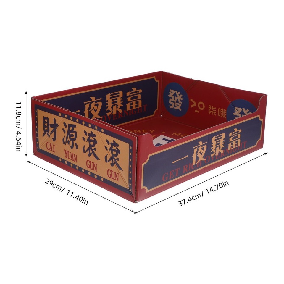 Cat Litter Box Corrugated Paper Foldable Litter Box Non-Enclosed Cat ...