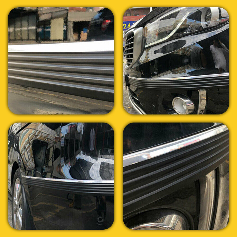 236*2.5 inch Black Side Body Trim Molding Protector Fits Chevy GMC ...