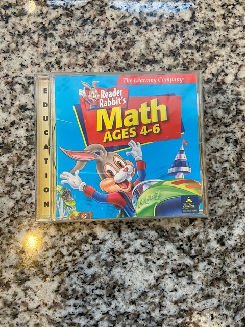 Tested PC/Mac CD-Rom Learning Software - Reader Rabbit's Math - Ages 4 ...