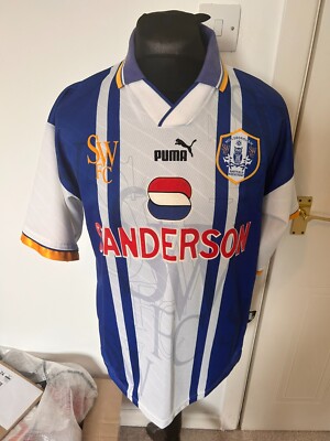 Sheffield Wednesday 1995-97 Home Football Shirt Large Puma | eBay UK
