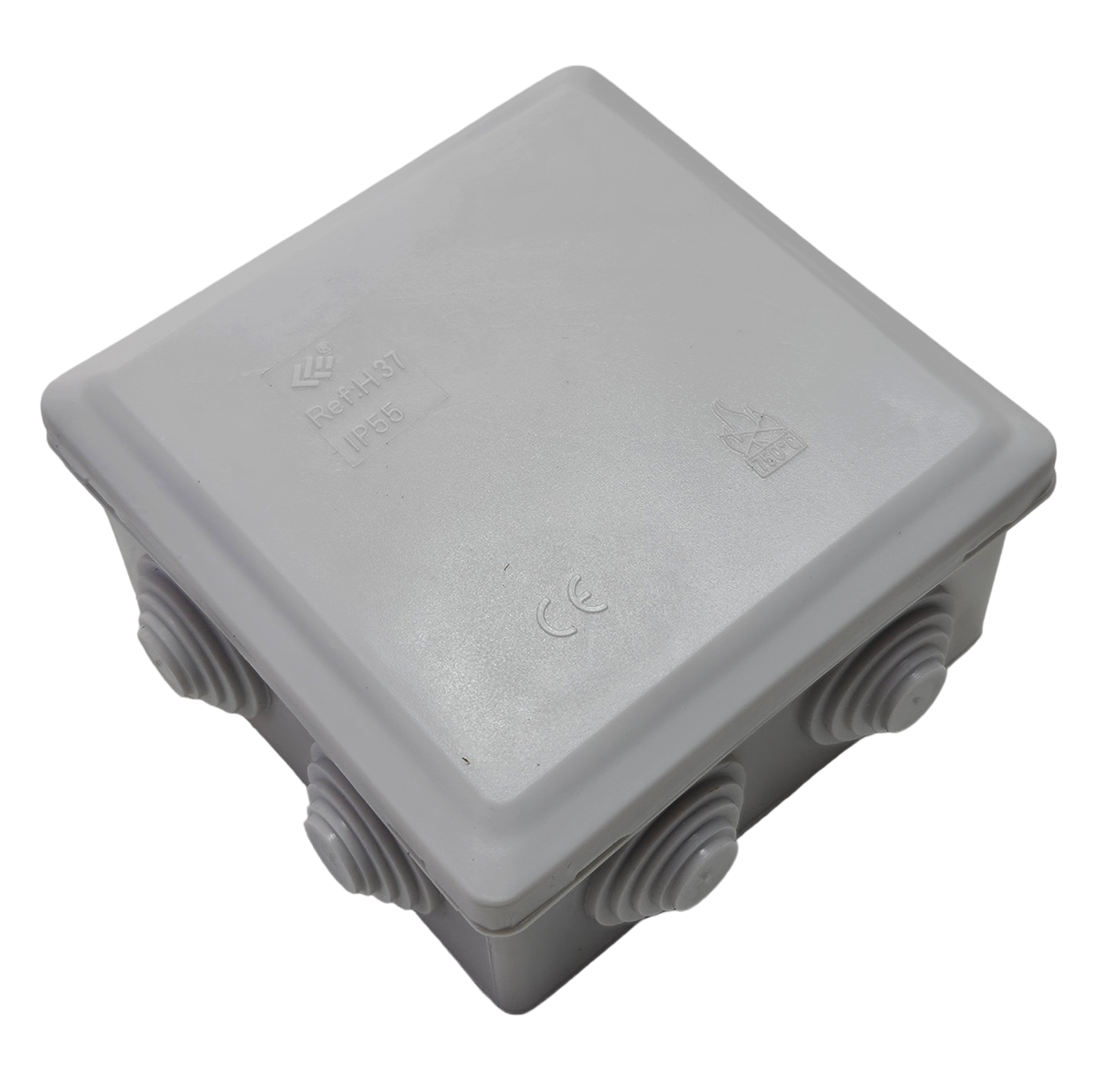 5 Pack IP JUNCTION BOX CASE IP55 WATERPROOF GREY FOR OUTDOOR ELECTRIC ...