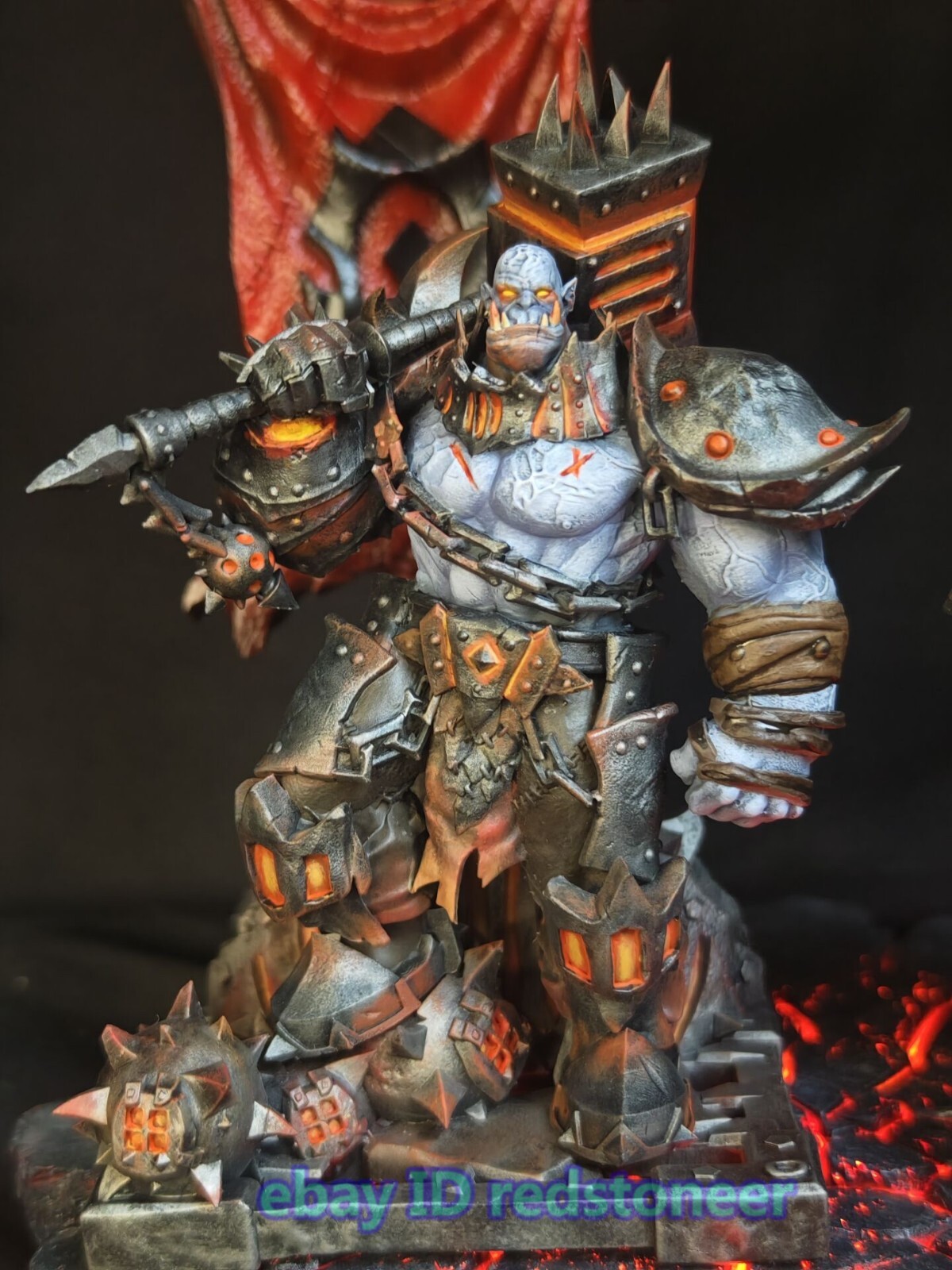 WOW Warlords of Draenor Blackhand Resin Statue H13cm Painted Figure ...