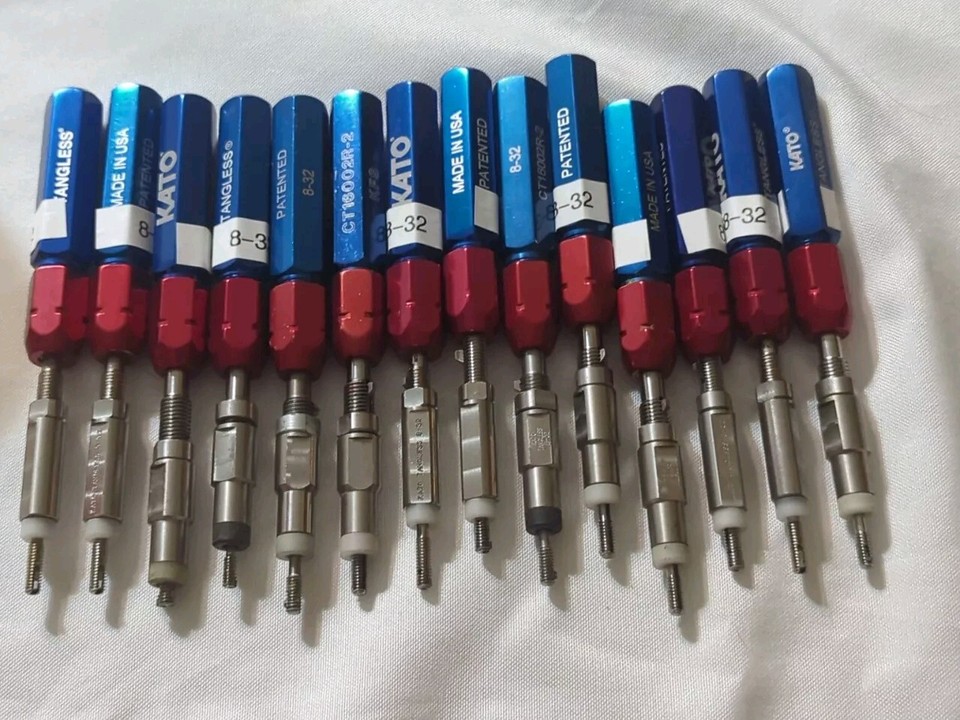 Kato CT16002R-2 Heli-Coil 8-32 Hand Removal Tool Thread Inserts ...