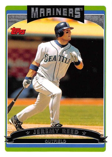 2006 Topps #19 Jeremy Reed NM-MT Mariners | eBay