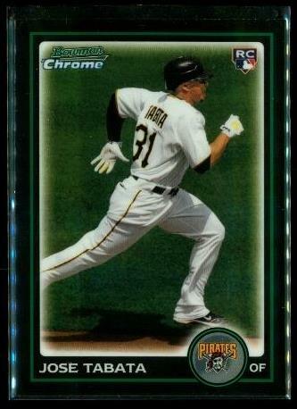 2010 Bowman Draft Baseball Card RC Chrome BDP12 JOSE TABATA Pittsburgh ...