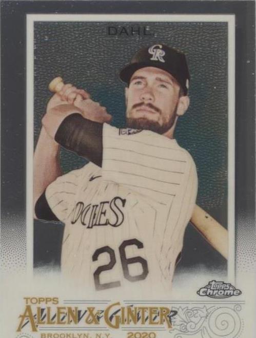 2020 Topps Allen & Ginter Chrome - David Dahl #255 for sale online | eBay