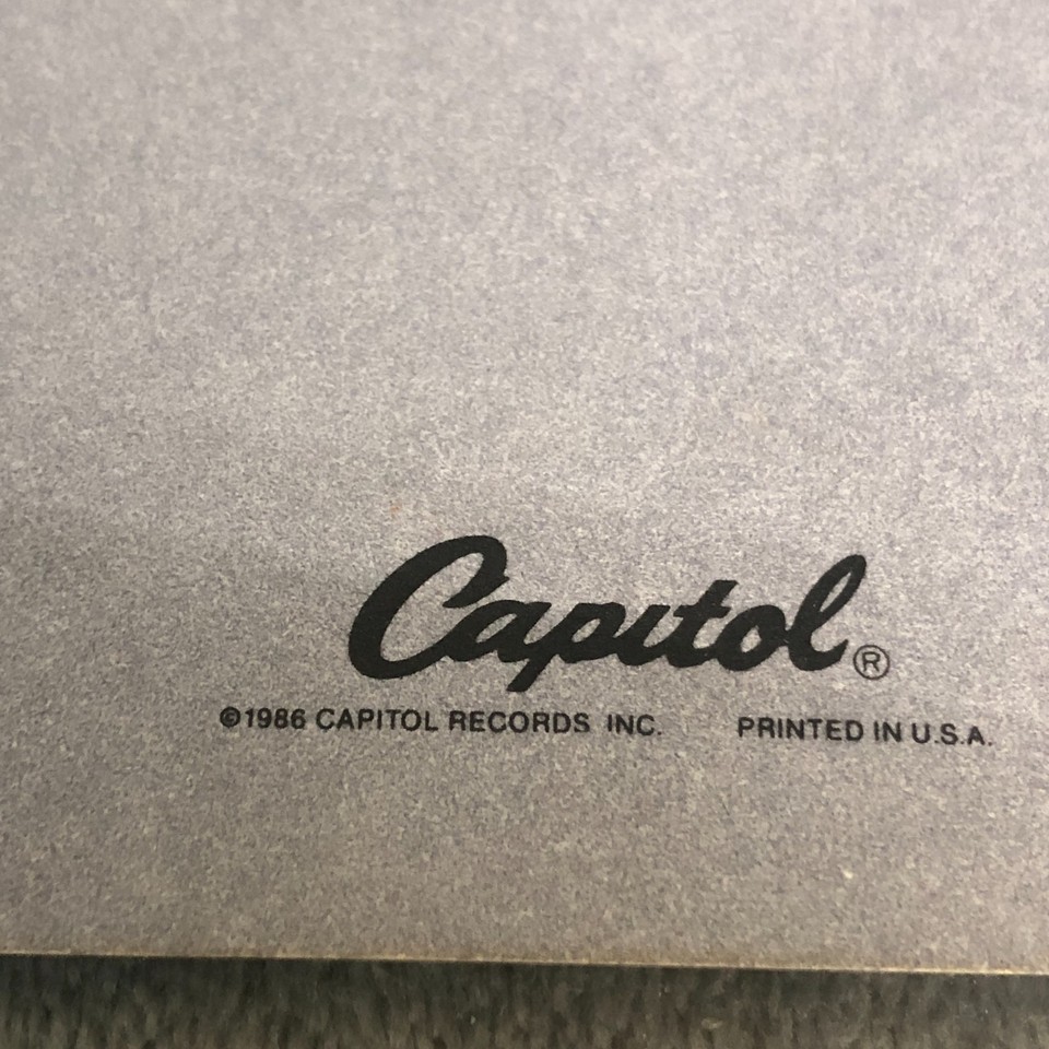 BOB SEGER - LIKE A ROCK - 1988- 2 Sided Promo 12" X 12" POSTER FLAT ...