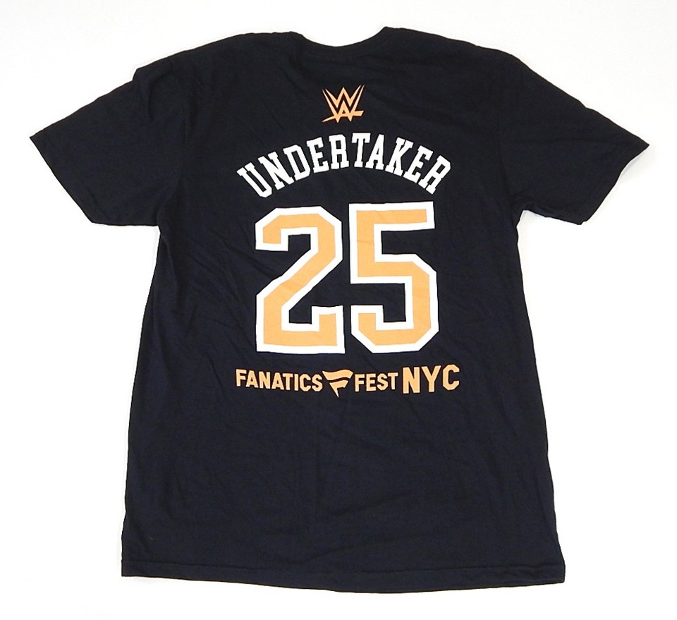 The Undertaker WWE Fanatics Fest 2025 Exclusive NYC Takers T-Shirt ...
