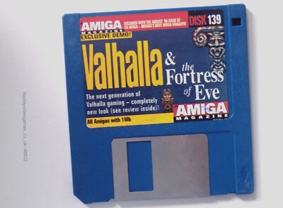 46822 Disk 139 Amiga Magazine - Valhalla & The Fortress Of Eve ...