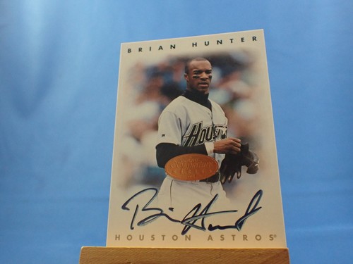 Brian Hunter Leaf Signature Series 1996 Autograph Auto | eBay