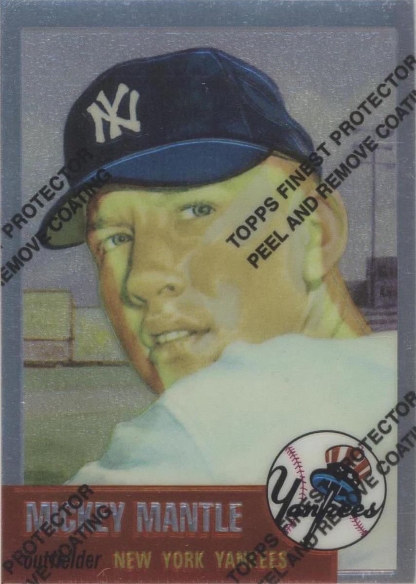 1996 Topps - Mickey Mantle Commemorative Reprints 1953 Topps #3 Mickey ...