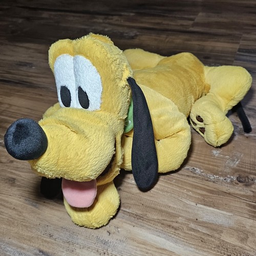 Walt Disney World Pluto Stuffed Animal Plush Dog 20 Inch Collectible Toy Yellow for sale online ...