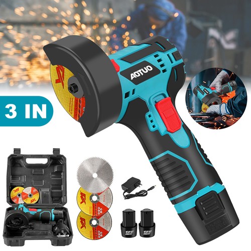 Cordless Mini Angle Grinder Brushless Cut Off Handheld Polish Grinding ...
