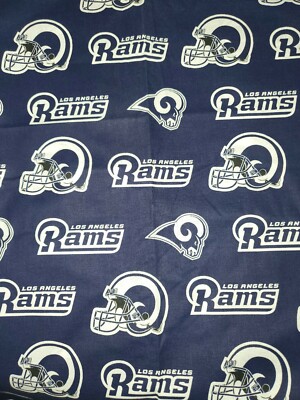 NFL LOS ANGELES RAMS 100%Cotton Fabric by the YARD | eBay