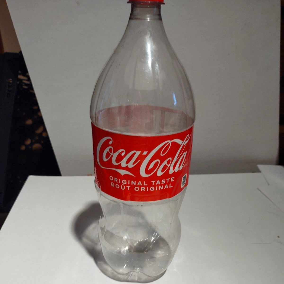 Empty 2 Liter Coke Bottle