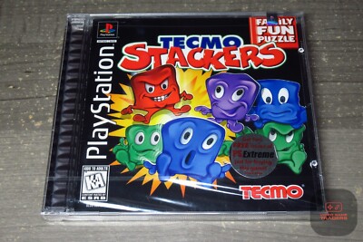 Tecmo Stackers PlayStation 1, PS1 1997 NEW! | eBay