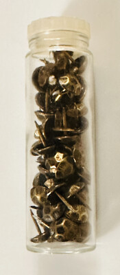 60 Clavos Decorative Nail Heads Rustic Oil Rubbed 1/2" Tacks Crafts ...