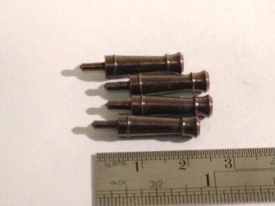 Ship Model Fittings Parts 4 Blue/Black Dummy underdeck 18mm Cannon ...
