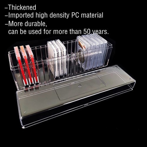 Transparent PC Coin Storage Box Case 20 Slab Coin Holder for PCGS NGC ...