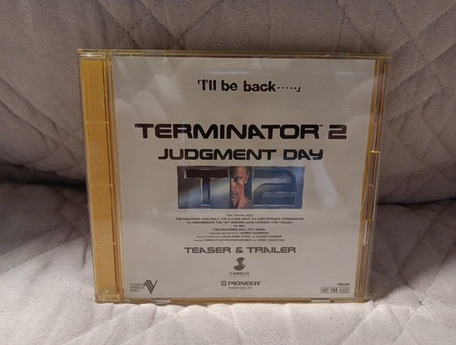 TERMINATOR 2 JUDGEMENT DAY VIDEO SINGLE DISC (CDV) -TEASER & TRAILER ...