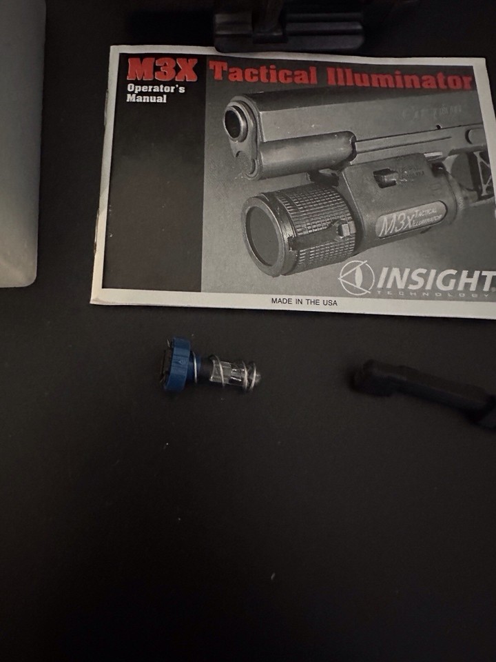 Vintage Streamlight M3 M3X Tactical Illuminator Weapon Mounted Light ...