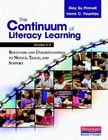 The Continuum of Literacy Learning, Grades K-8: Behaviors and ...
