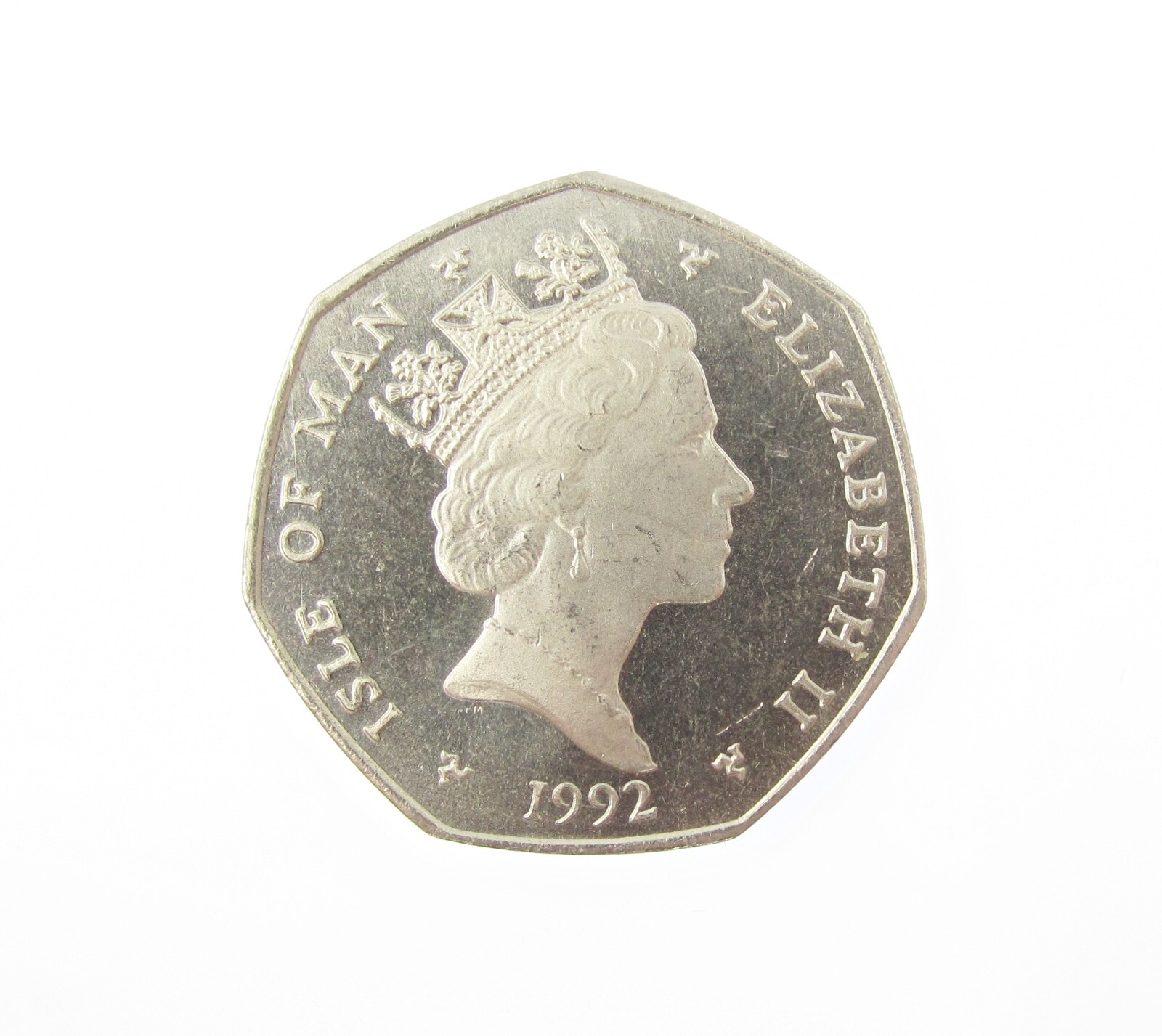 ISLE OF MAN 1992 50p CHRISTMAS MANX PAPER BOY FIFTY PENCE COIN | eBay